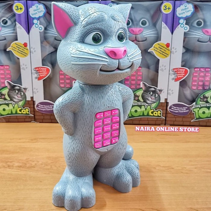 Jual Mainan tom cat talking tom besar 2 bahasa edukatif | Shopee Indonesia