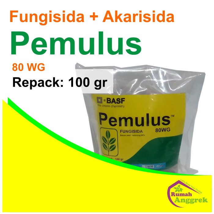 Jual Fungisida Pemulus 80 WG + Akarisida repack 100 gram obat fungi ...