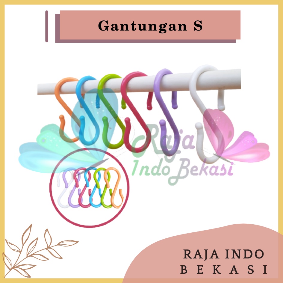 Jual Rajaindobekasi Hook S Gantungan Serbaguna Cantolan Pot Dinding ...