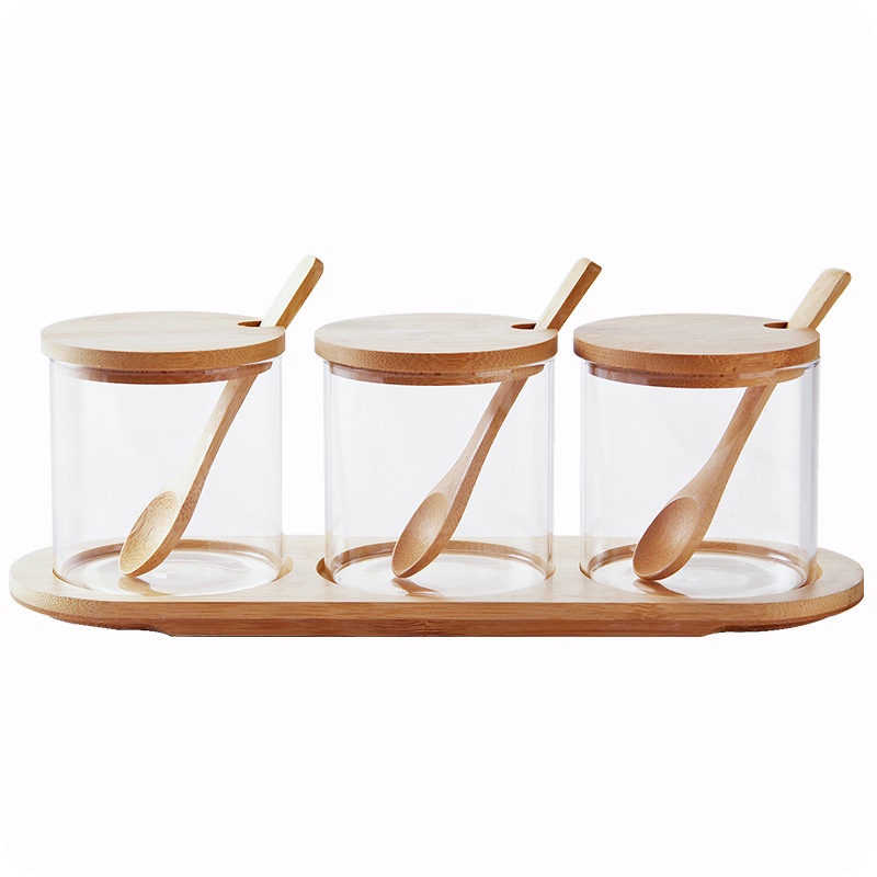 Jual TEMPAT BUMBU 3 SET PCS - TEMPAT GULA GARAM MERICA 3 JAR - TOPLES ...