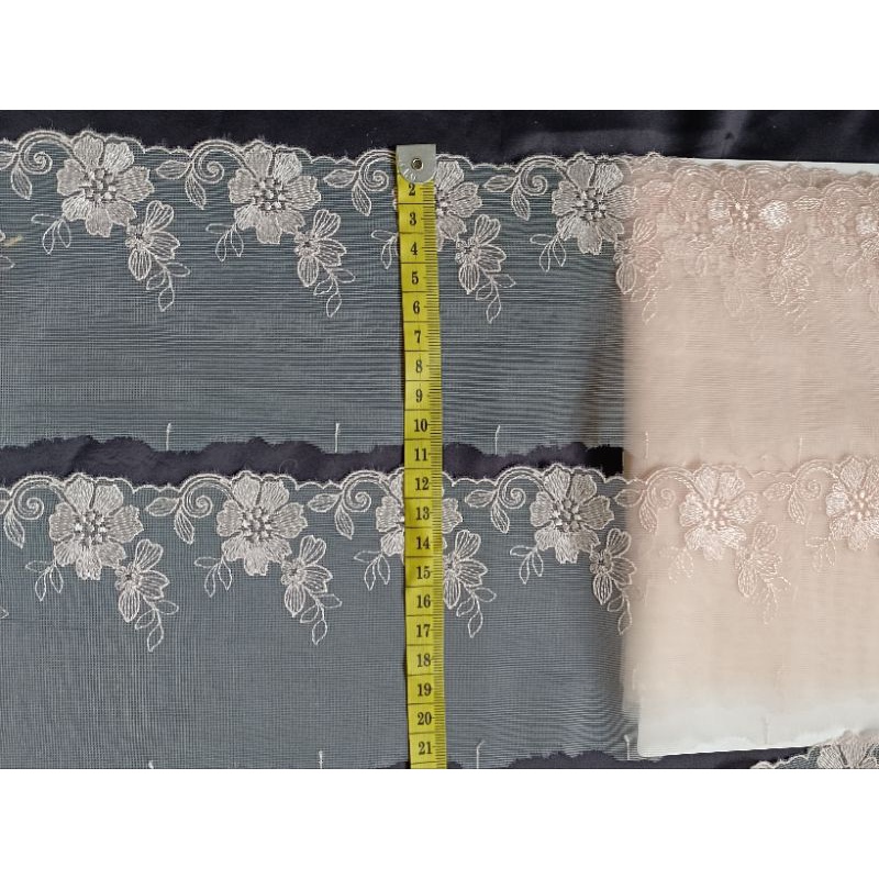 Jual Renda tile varian warna (Per50cm) | Shopee Indonesia