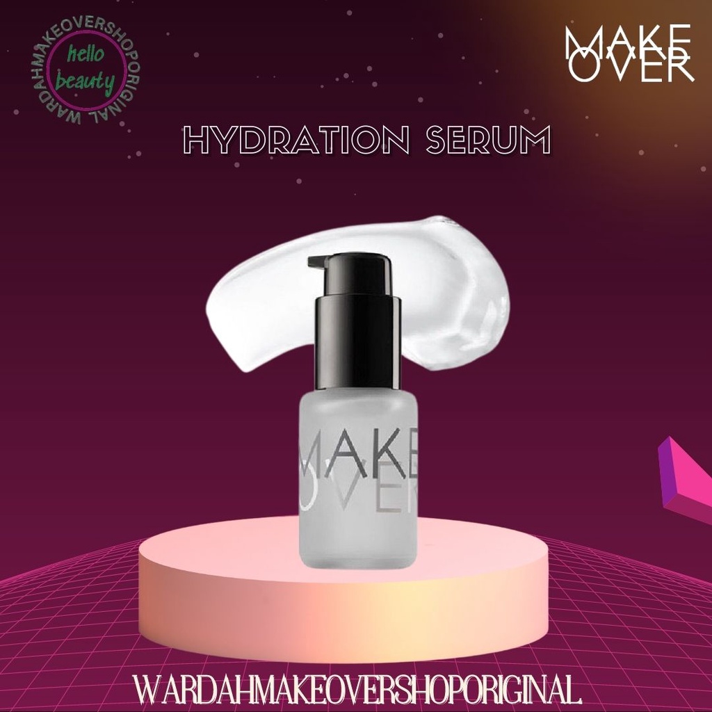 Jual MAKE OVER Hydration Serum; 33ml | Base Make up & Primer | Shopee ...