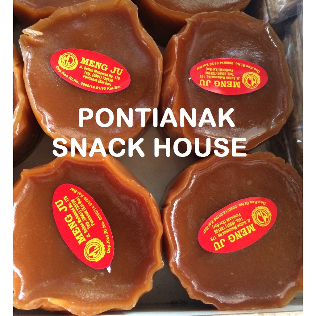Jual Kue Keranjang Meng ju-Tiam Kue- Nian Gao Meng Ju Pontianak ...