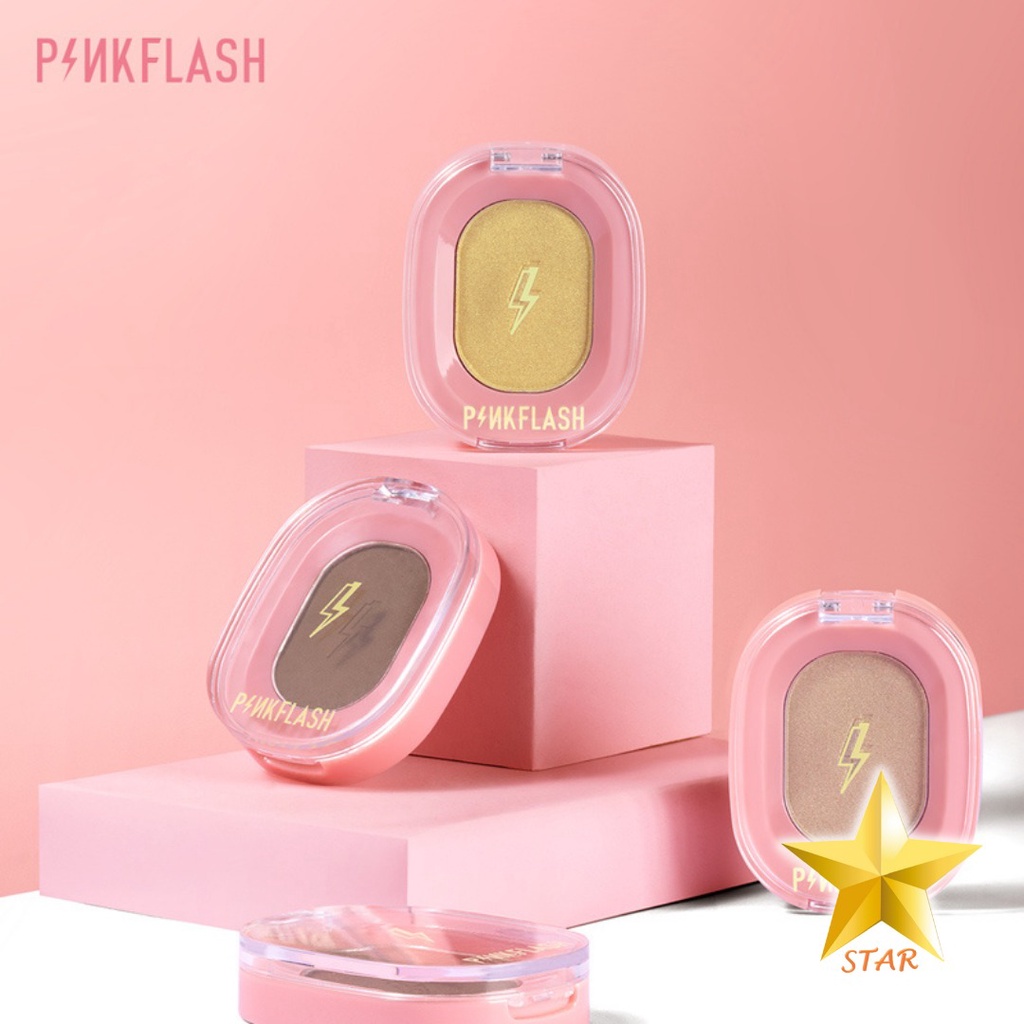 Jual AS PINKFLASH Highlighter Contour Shimmer Soft Smooth Pink OhMyShow ...