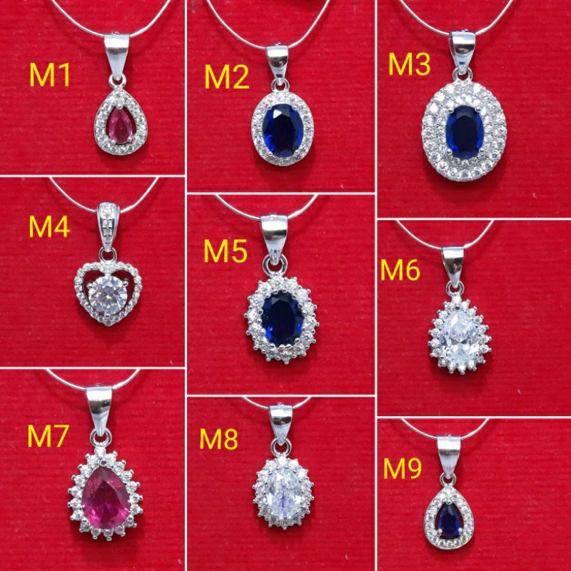 Jual Liontin perak silver 925 liontin simple ukuran kecil dan sedang ...