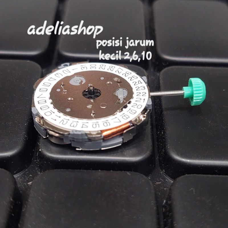 Jual Mesin Jam Tangan miyota Chronograph type FS00 posisi Jarum Kecil 2,6,10 | Shopee Indonesia