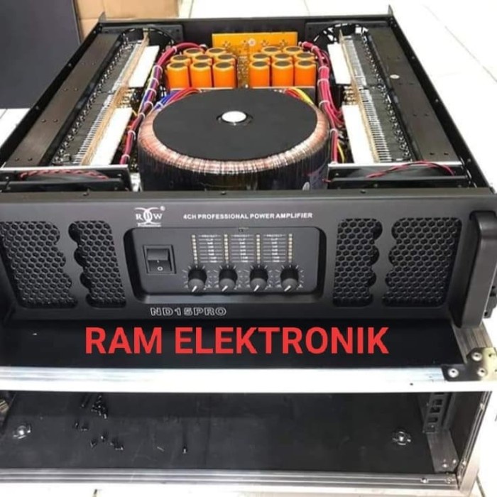 Jual Power Amplifier RDW ND15 Pro 4 Channel Original | Shopee Indonesia