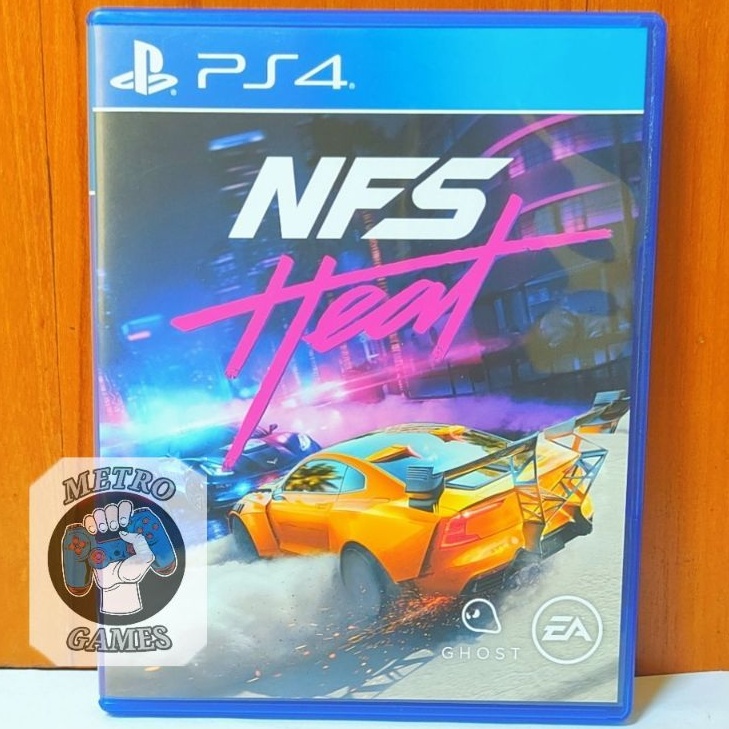 Jual Kaset NFS Heat PS4 Region 3 Asia Need For Speed Playstation PS 4 5 ...