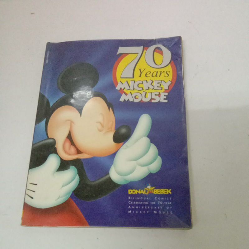Jual 70 years Mickey mouse(bilingual) | Shopee Indonesia