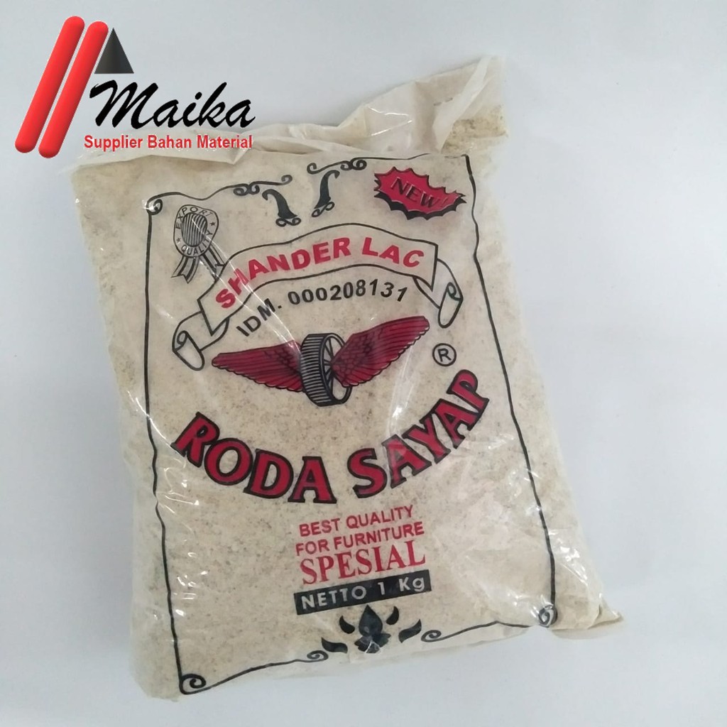 Jual SIRLAK / SHELLAK PLITUR RODA SAYAP 1 KG | Shopee Indonesia