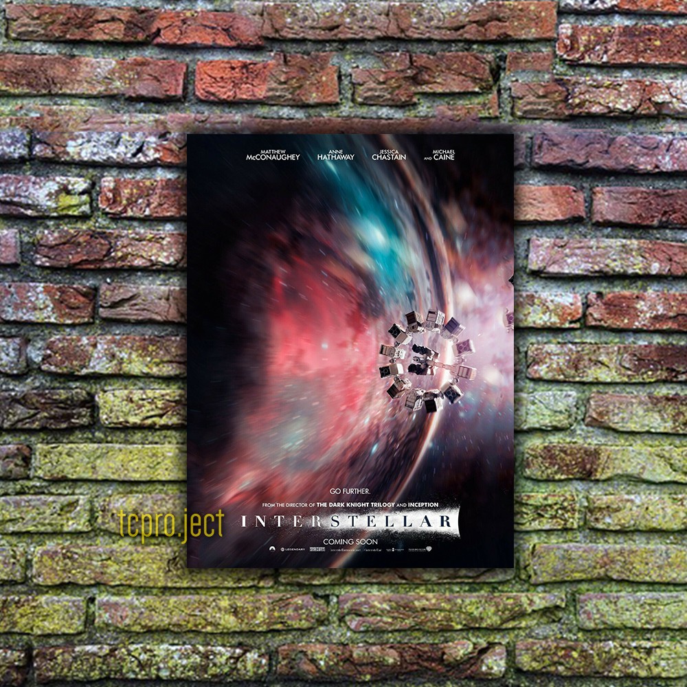 Jual INTERSTELLAR 2014 FILM POSTER 02 - HIASAN DINDING POSTER KAYU ...