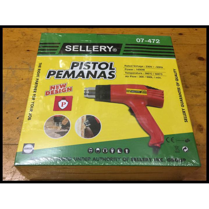 Jual Heat Gun / Hot Air Gun Sellery - Kuning | Shopee Indonesia