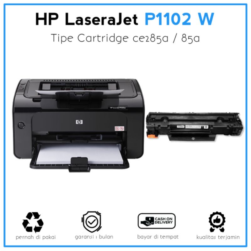 Jual Printer HP LaserJet p1102 w | Siap pakai | Shopee Indonesia