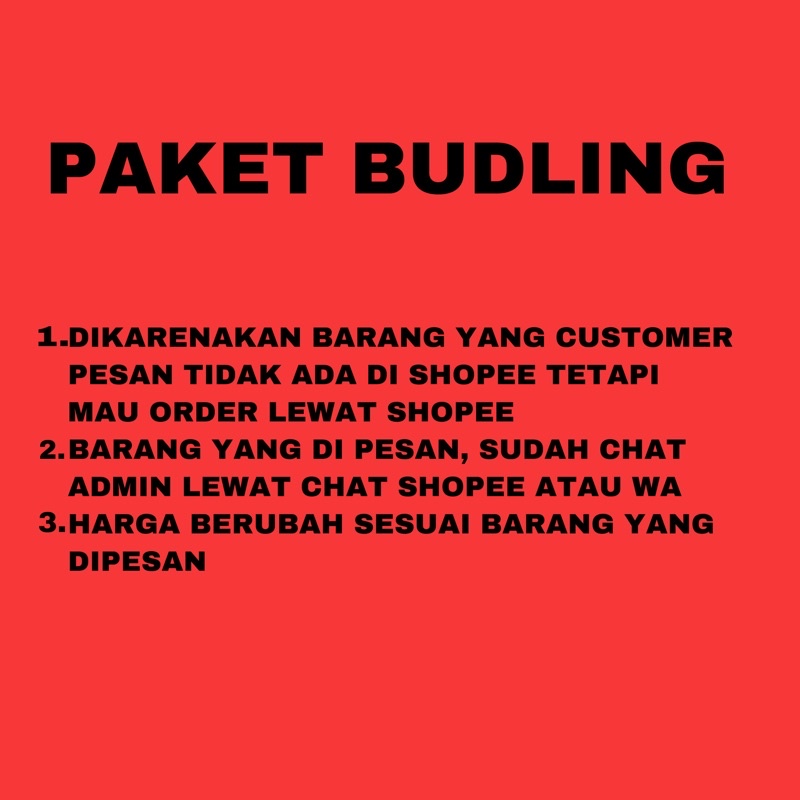 Jual PAKET BUNDLING | Shopee Indonesia