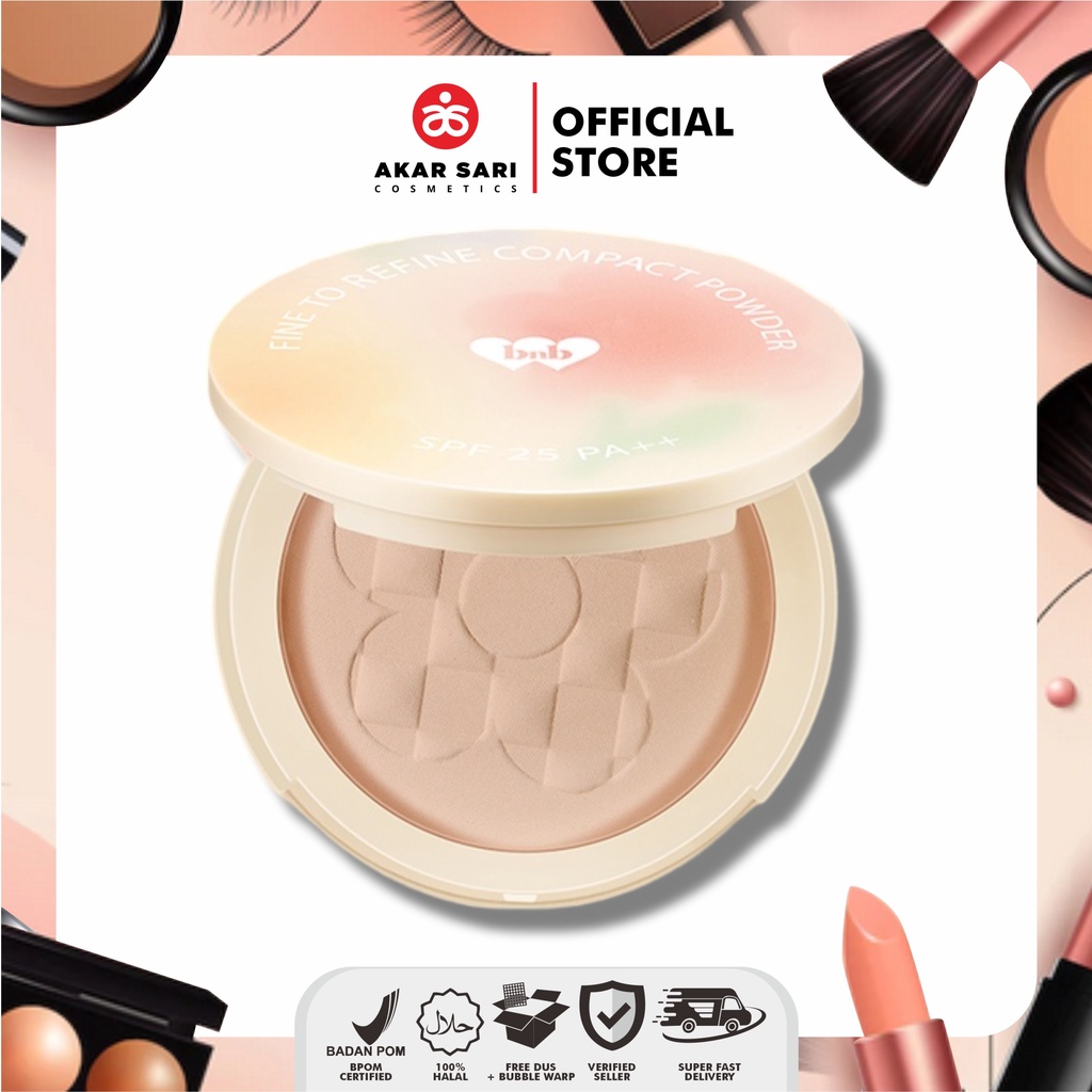 Jual BNB BARENBLISS FINE TO REFINE COMPACT POWDER - Bedak Padat 24 Jam ...