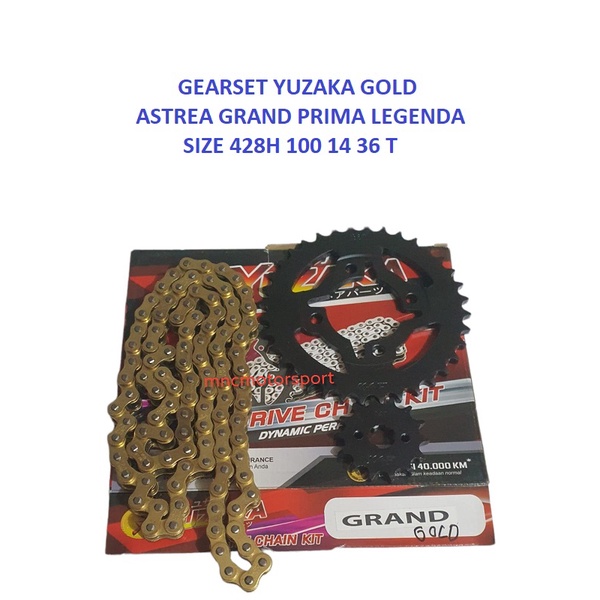 Jual GEARSET GIRSET GEAR GIR SET YUZAKA ASTREA GRAND PRIMA LEGENDA STAR ...