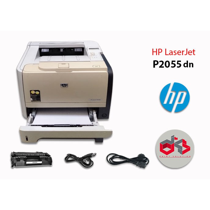 Jual Printer HP LaserJet P2055dn Duplex Network | Print bolak balik Otomatis | Shopee Indonesia
