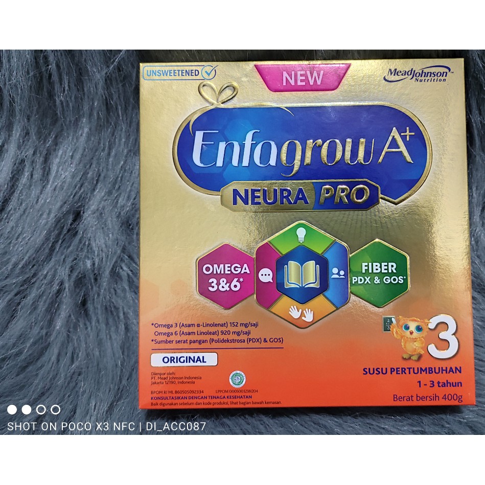 Jual Enfagrow A+ 3 Original 400 gr - Susu Formula Pertumbuhan Batita | Shopee Indonesia