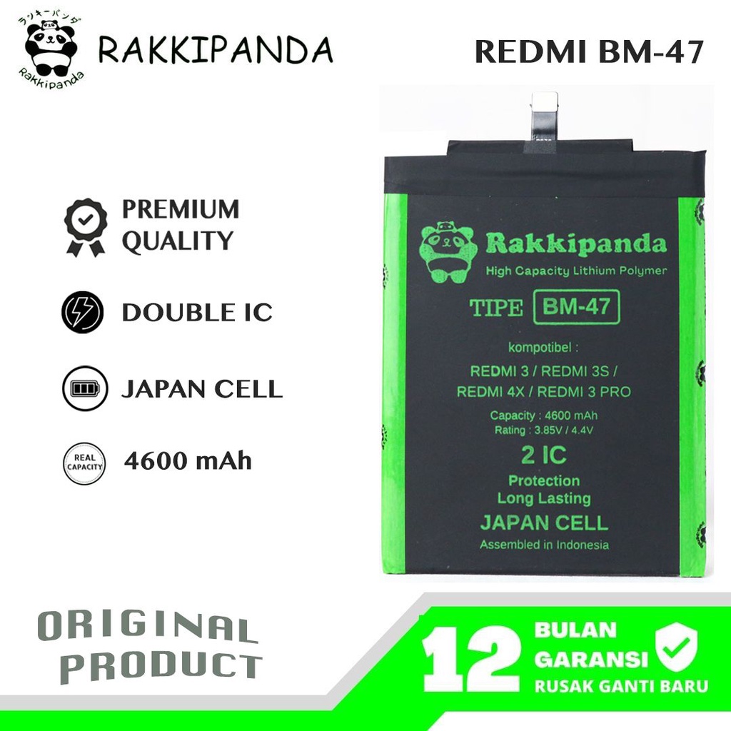 Jual RakkiPanda - BM47 Redmi 3/Redmi 3S/Redmi 3X/Redmi 4X/Redmi 3 Pro ...
