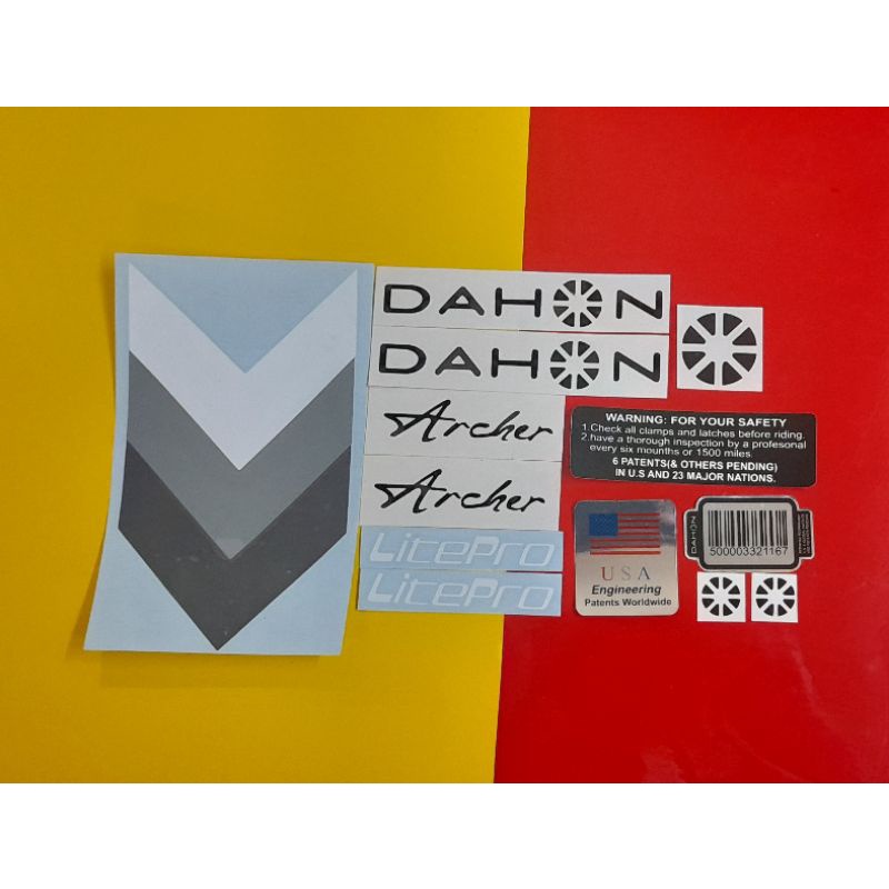 Jual Cutting Stiker Sepeda Dahon Archer | Shopee Indonesia