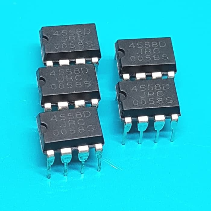 Jual IC JRC4558 LM4558 RRT DIP 8PIN 2Ch Op-Amp | Shopee Indonesia