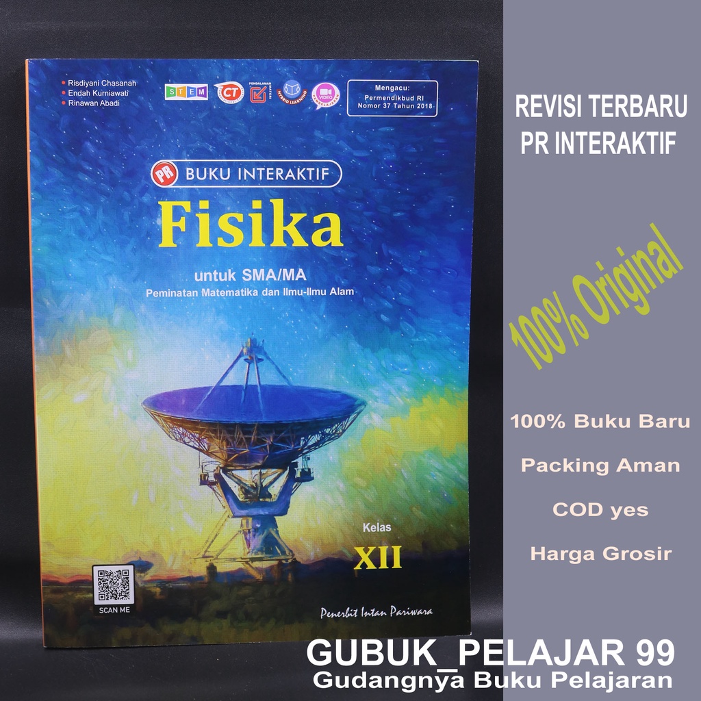 Jual PR INTERAKTIF FISIKA 12 Untuk 1 Tahun SMA/MA Intan Pariwara Edisi HVS 2021-2022 | Shopee ...