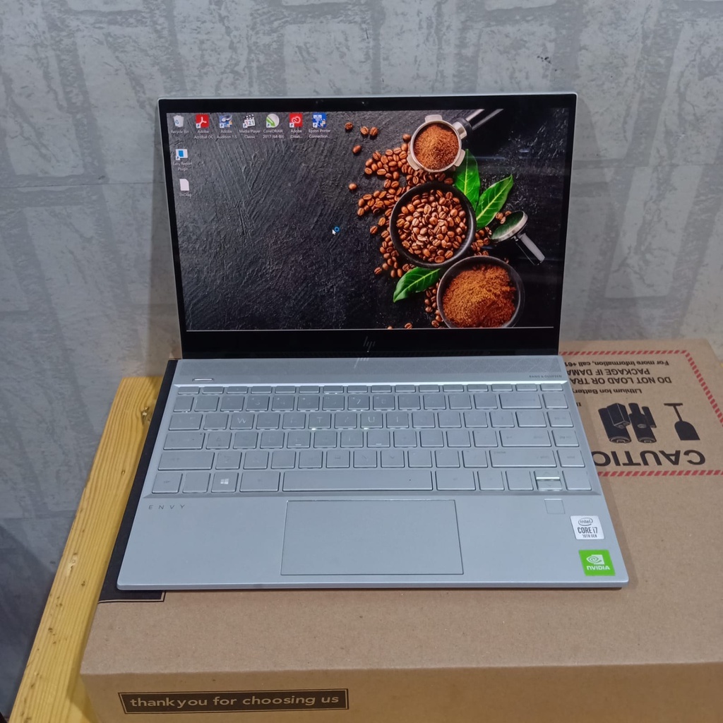 Jual Laptop Layar Sentuh Hp Envy 13-aq1018Tax, Core i7-10510U, Ram 16Gb ...