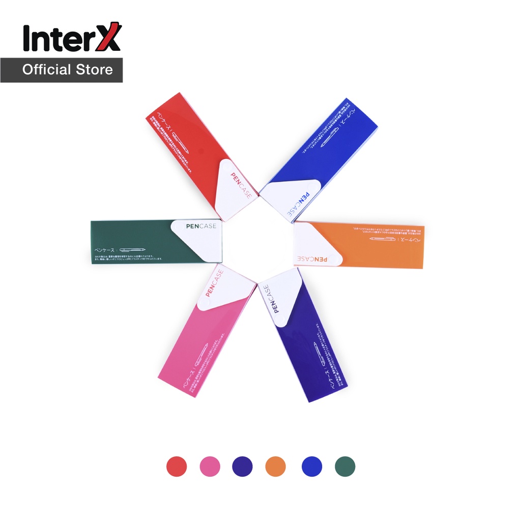 Jual InterX Folder Pen Case Kotak Tempat Pensil Serbaguna / Tempat Alat ...
