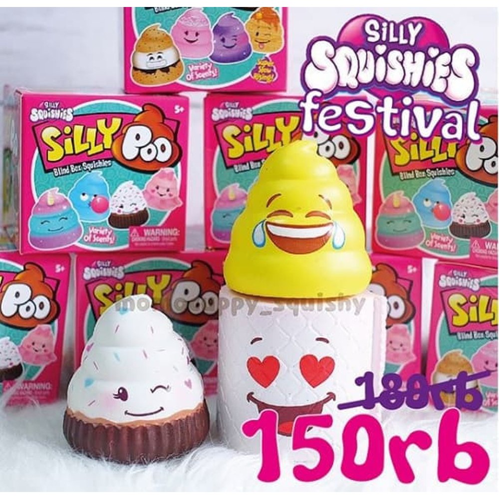 Jual SILLY SQUISHIES FESTIVAL poo blind box by silly Squishy Limited ...