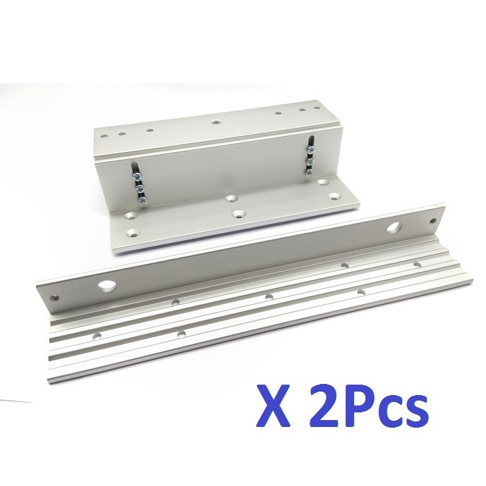 Jual ELOCK | Double Magnetic Lock 600lbs | LED | with ZL Bracket | EM ...
