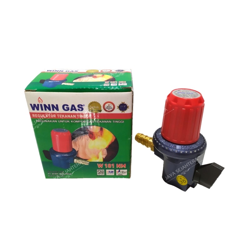 Jual Kepala regulator winn gas W 181 NM regulator tekanan tinggi non ...