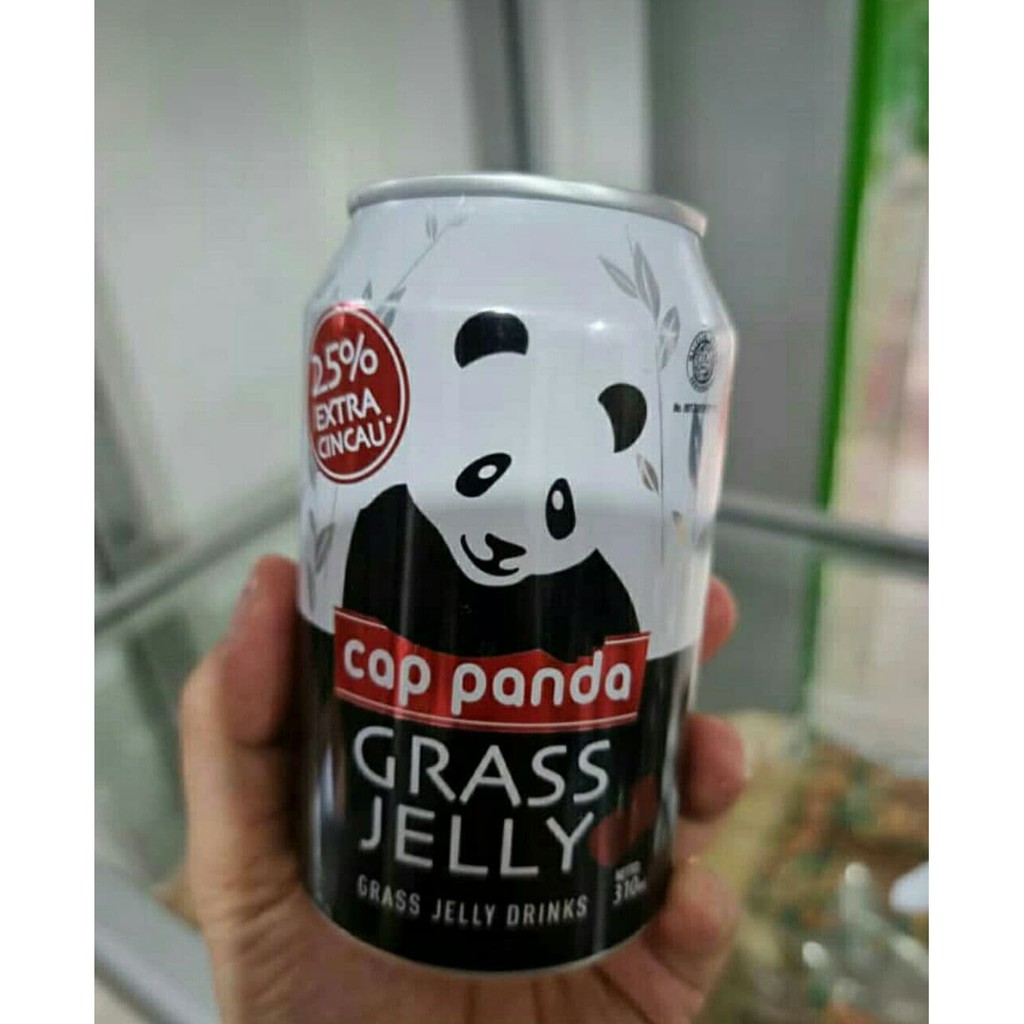 Jual Cincau Cap Panda Minuman - Grass Jelly Drinks 310mL | Shopee Indonesia