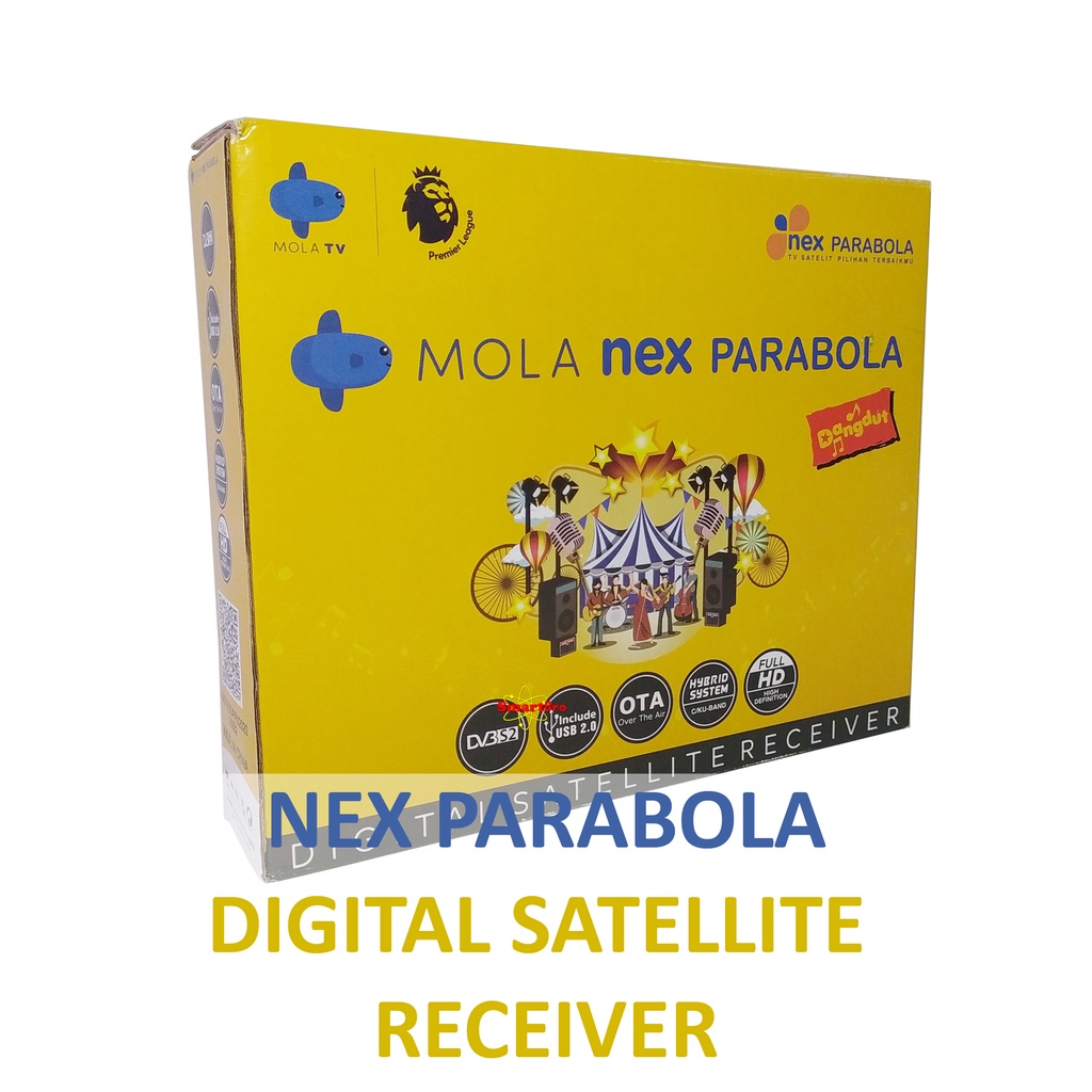 Jual Digital Satellite Receiver NEX Parabola Type Dangdut (Kuning ...