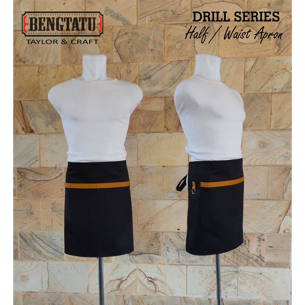 Jual Waist / Half Apron (Celemek Pinggang Drill) | Shopee Indonesia