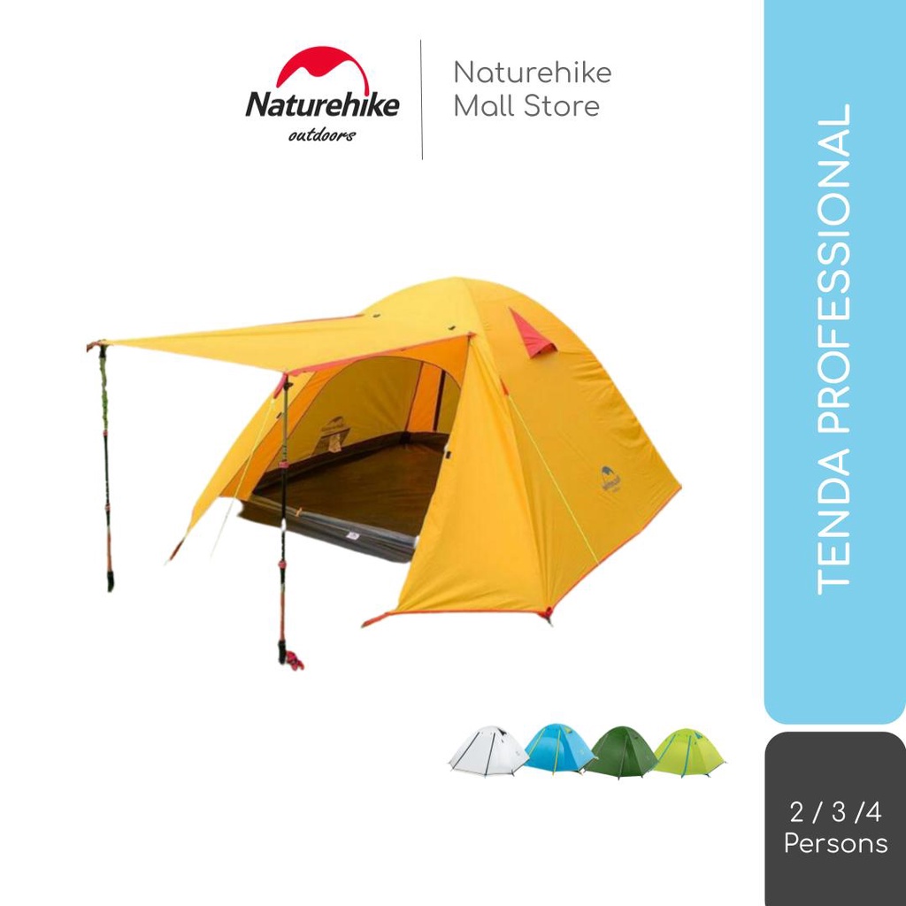 Jual TENDA PROFESSIONAL 2 NATUREHIKE NH18Z022-P CAMPING 2P ORANG P ...
