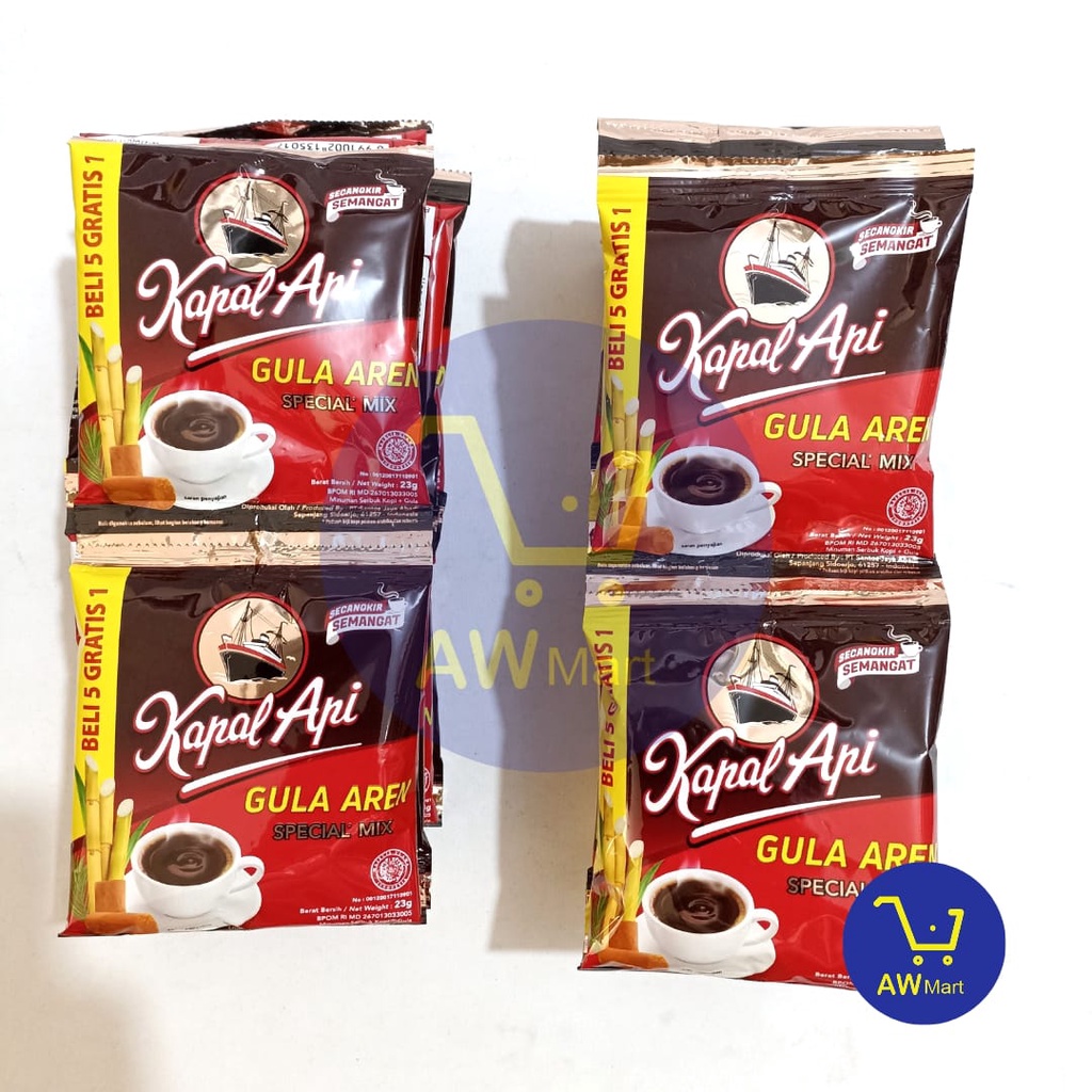 Jual KAPAL API GULA AREN SPECIAL MIX RENCENG (10'S X 23GR) | Shopee ...