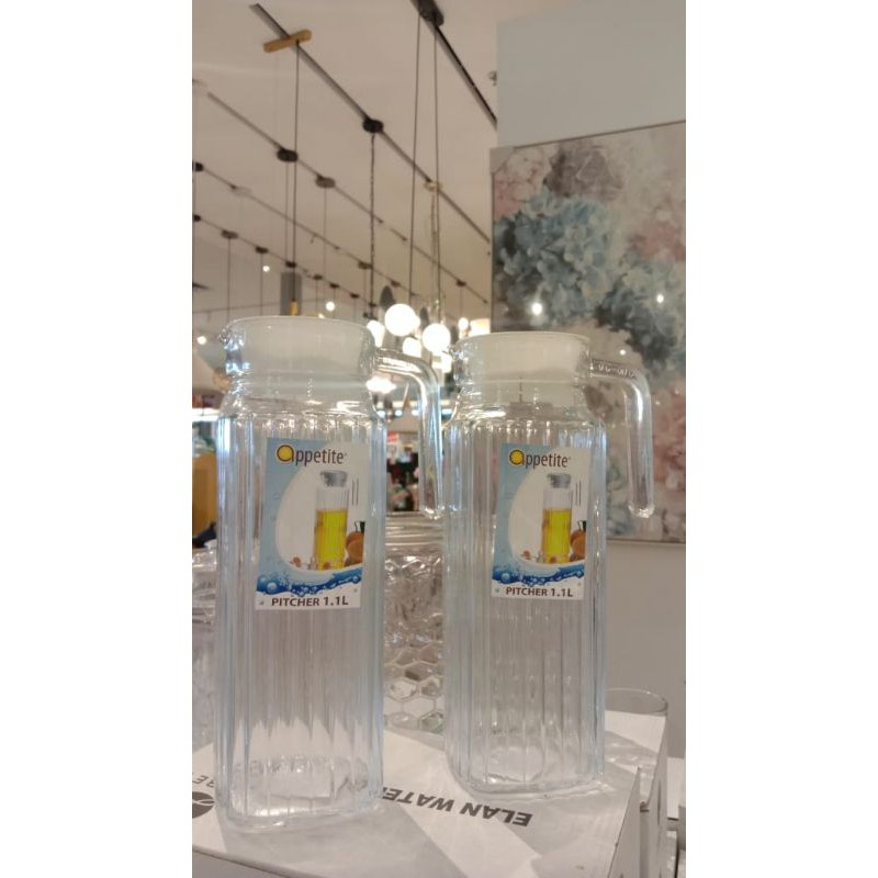 Jual PITCHER RENATA / TEMPAT MINUM INFORMA / TEKO KACA MURAH / WATER ...