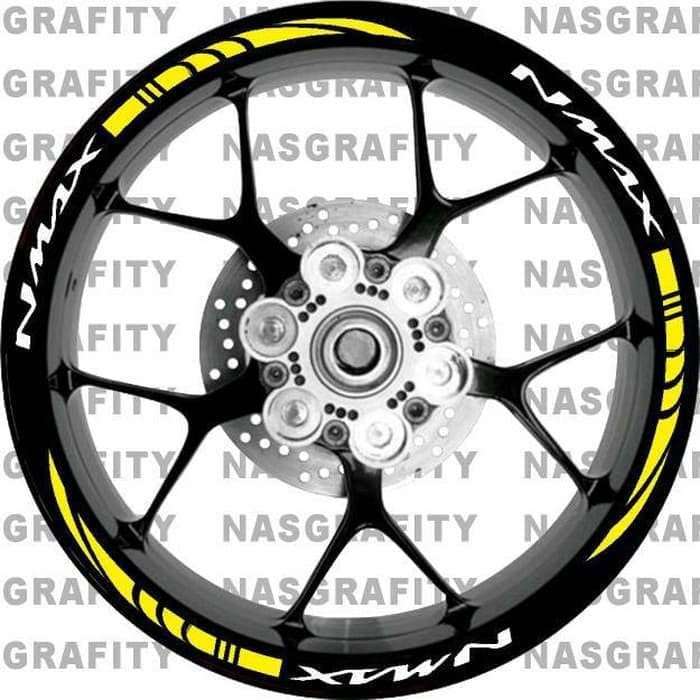 Jual sticker velg racing yamaha nmax | Shopee Indonesia
