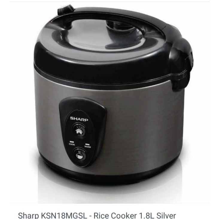 Jual Sharp Rice cooker 1,8L KSN18MG | Shopee Indonesia