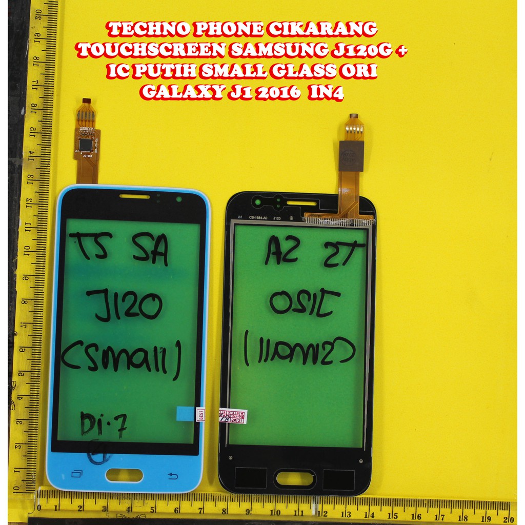 Jual LAYAR SENTUH TOUCHSCREEN TS SAMSUNG J120G + IC PUTIH SMALL GLASS ...