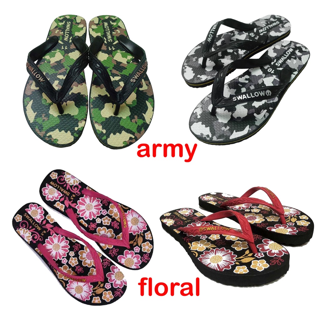 Jual SANDAL JEPIT SWALLOW ARMY & FLORAL SENDAL JAPIT SWALLOW MURAH ...