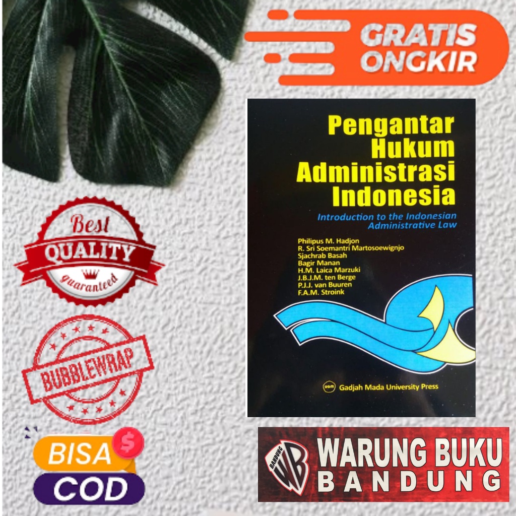 Jual Buku Pengantar Hukum Administrasi Indonesia - Philipus Hadjon | Shopee Indonesia