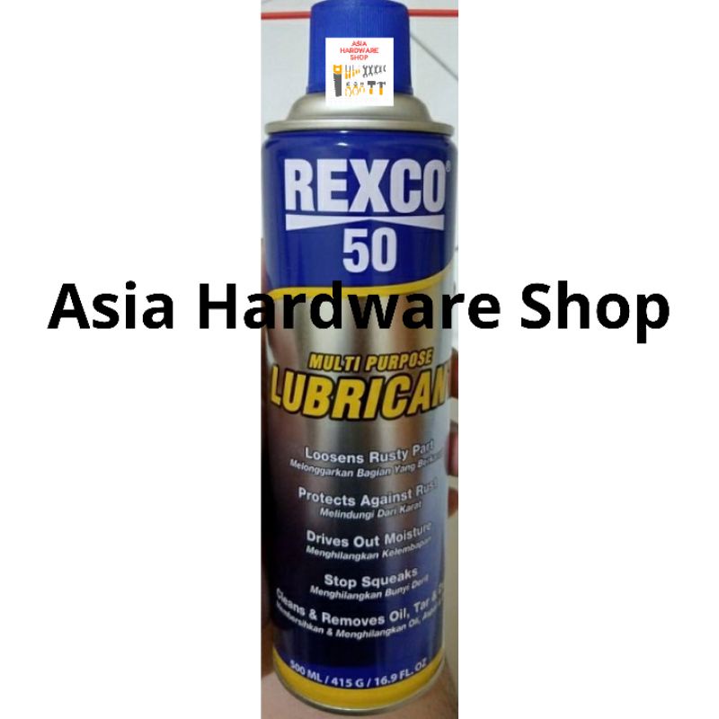 Jual Pelumas Minyak Anti Karat REXCO 50 Multi Purpose Lubricant 500 ml ...