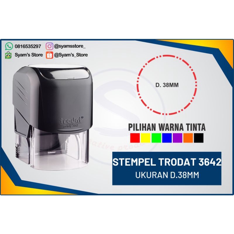 Jual STEMPEL TRODAT PRINTY 3642, STEMPEL BULAT, STEMPEL NOTARIS ... Jual STEMPEL TRODAT PRINTY 3642, STEMPEL BULAT, STEMPEL NOTARIS ...