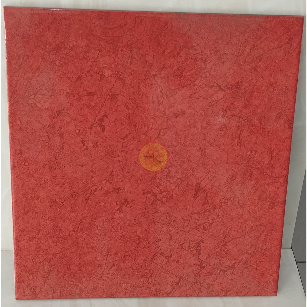 Jual Keramik Lantai Motif Marble Merah Glossy 40x40 Sun power Maladewa ...