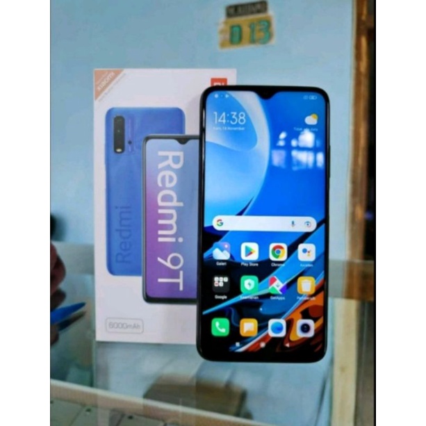 Jual Xiaomi Redmi 9T Ram 6 Rom 128 Second Fullset | Shopee Indonesia