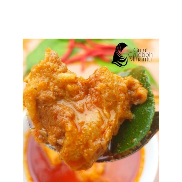 Jual Makanan Gulai Gajeboh Minantu/10 Potong Daging/ 1 Porsi | Shopee ...