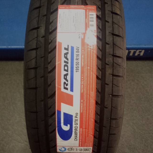 Jual Ban 195/50/16 GT GTX pro free sporing nitro balancing | Shopee ...