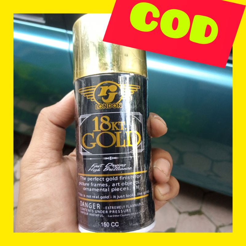 Jual CAT SEMPROT PILOX PHILOX RJ GOLD 18KT GOLD 150cc CAT PREMIUM GOLD ...