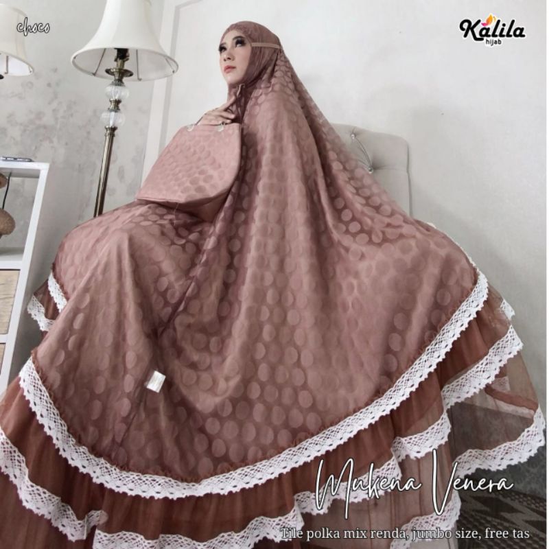 Jual TERBARU TERMURAH 100% ORIGINAL MUKENA VENERA JUMBO ORIGINAL BY ...